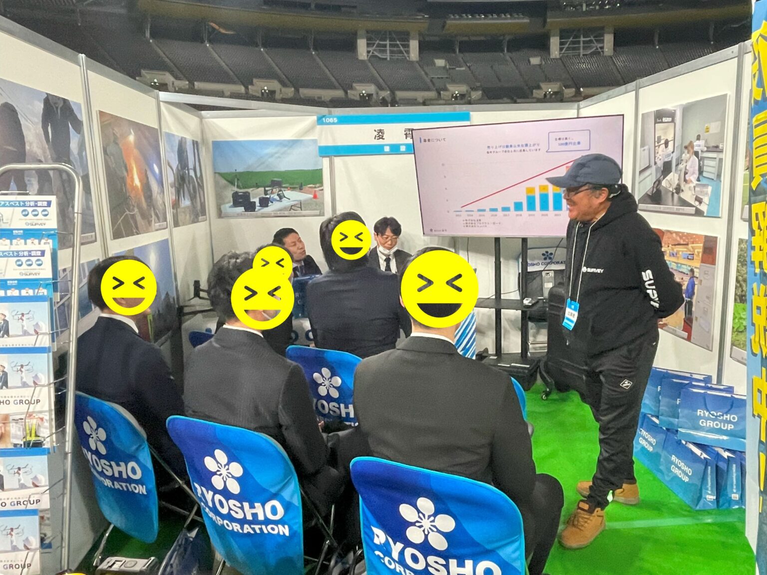 マイナビ2025【マイナビ就職EXPO】に参加しました - RYOSHO GROUP 公式サイト